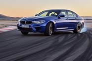 Watch A 2018 BMW M5 Set A New Drifting Record And Refuel While Doing
