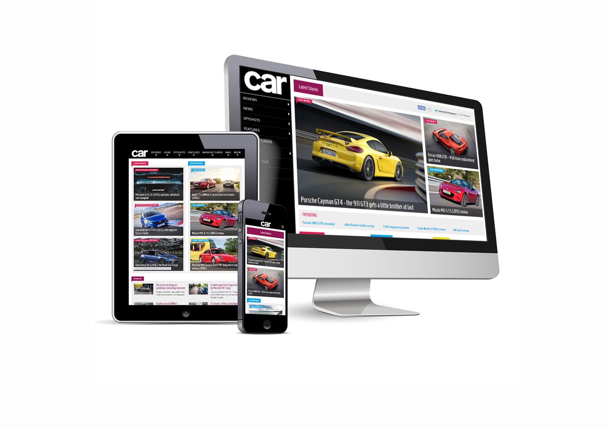 Welcome to CAR magazine's new responsive website | CAR Magazine