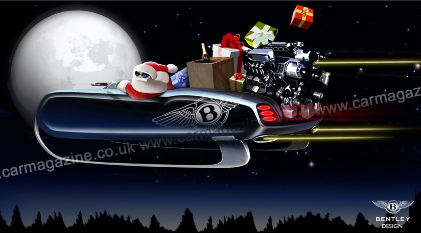 Bentley-designed Santa’s sleigh | CAR Magazine