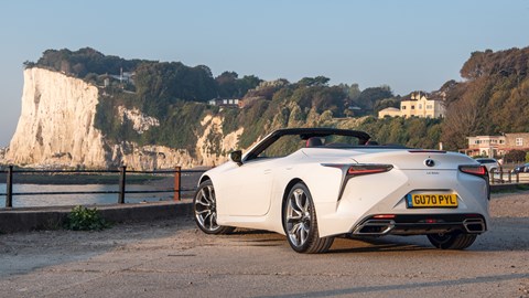 Lexus LC Convertible review: closer to the elements