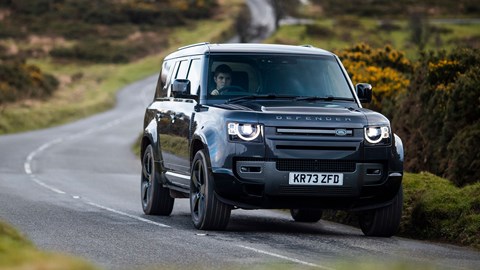 Land Rover Defender V8 video review: review: excess, exacerbated