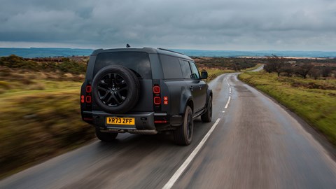 Land Rover Defender V8 video review: review: excess, exacerbated