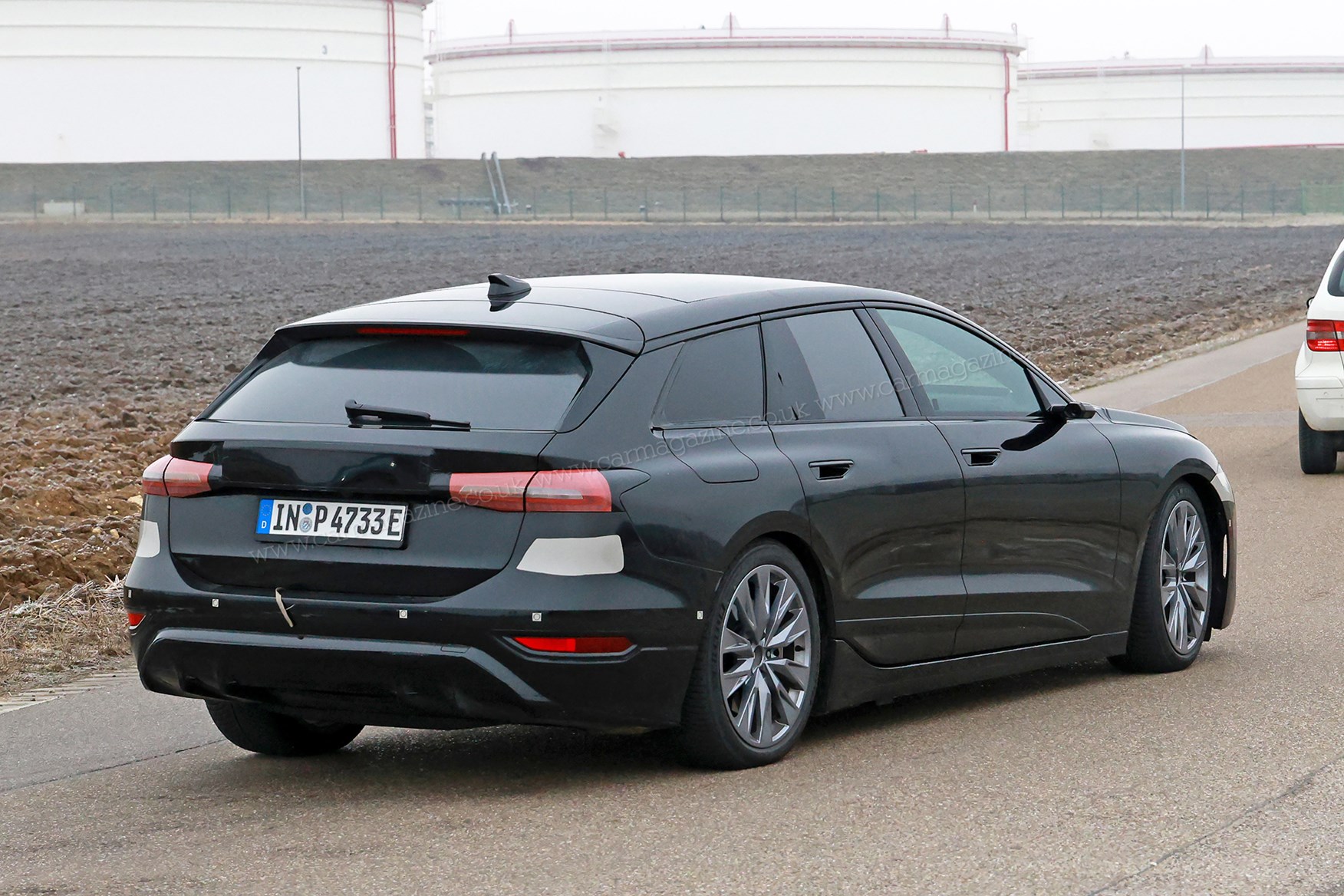 Audi A6 e Tron Avant electric estate spotted with barely any disguise