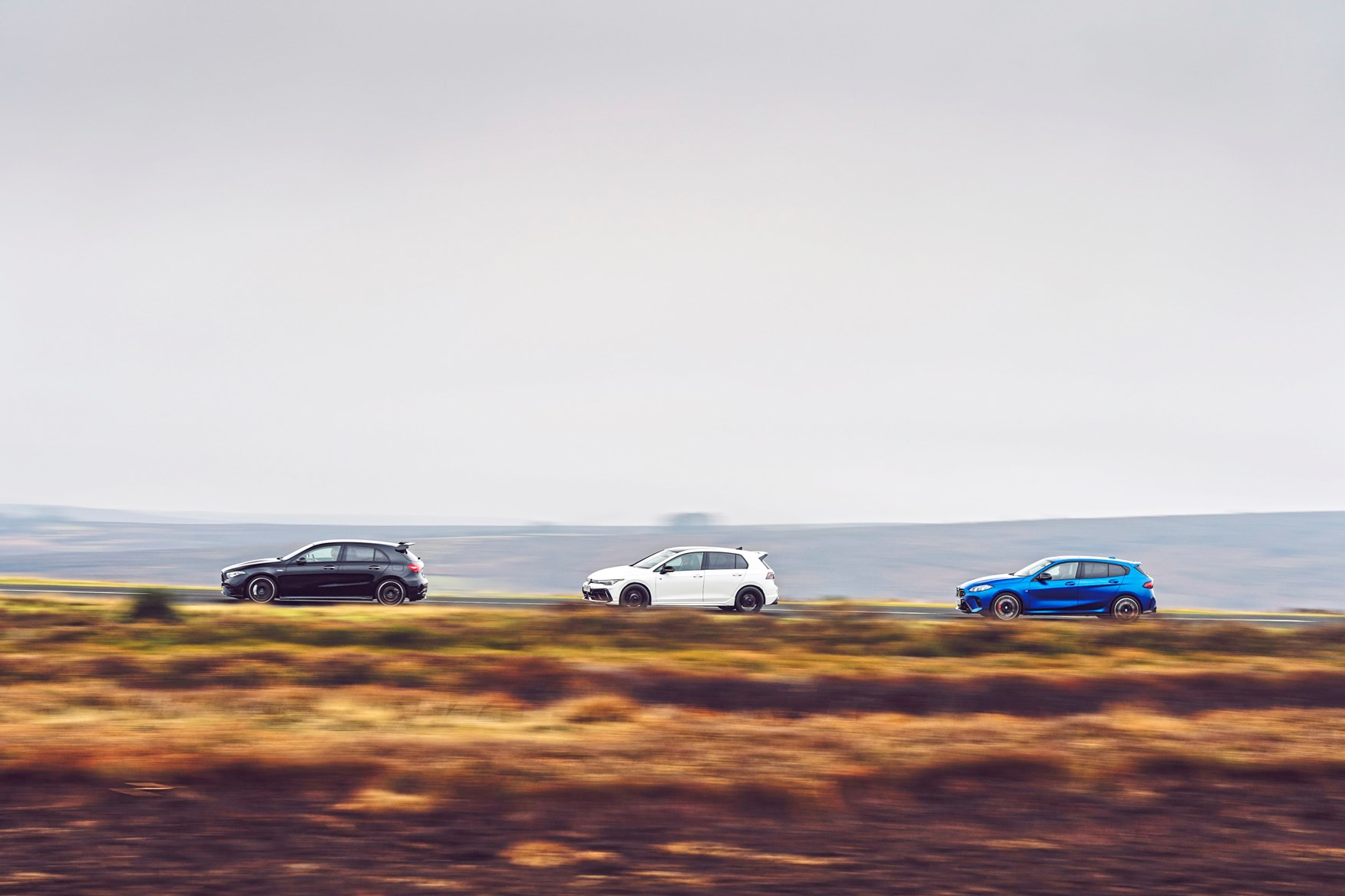 VW Golf R vs Mercedes-AMG A35 vs BMW M135: who makes 2025's best über ...